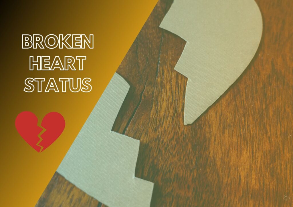 100+ Best Broken Heart Status