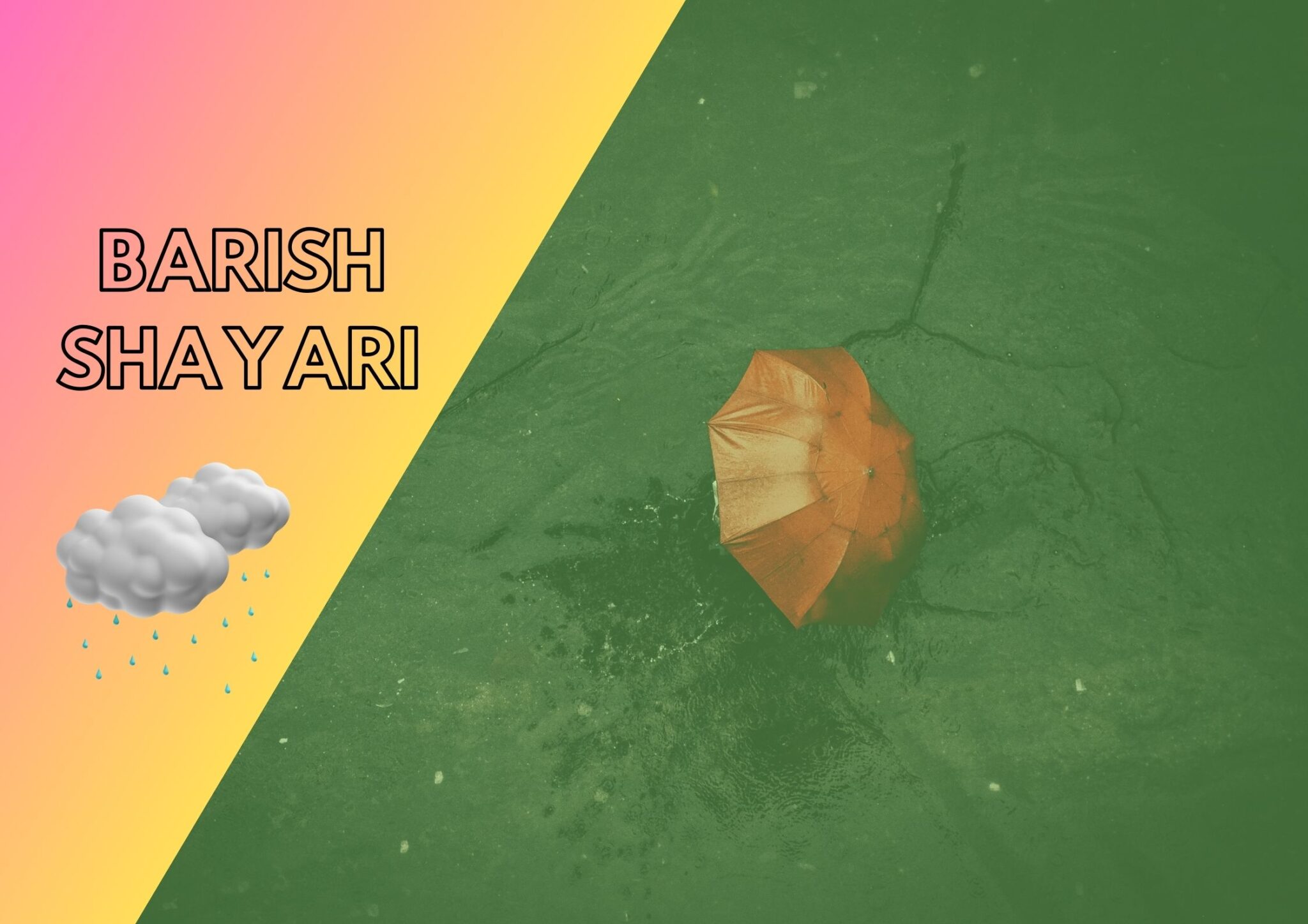 100+Latest Barish Shayari | Rain Status | Barsaat Shayari.