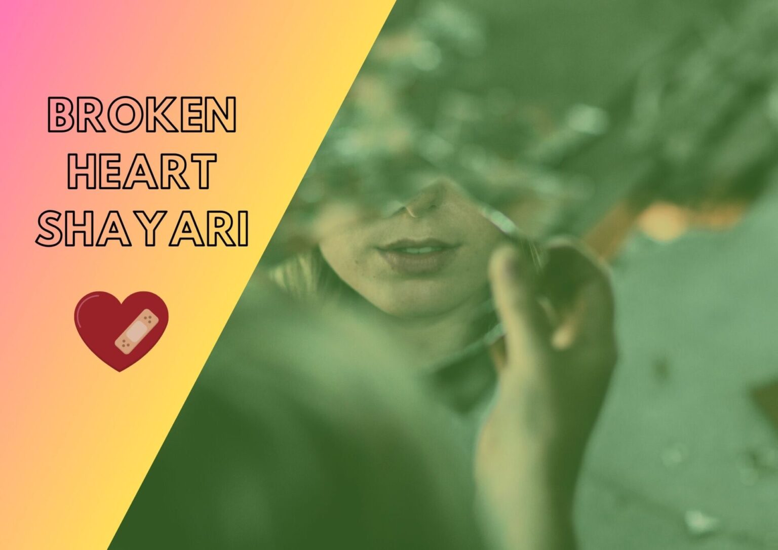100+ Broken Heart Shayari in Hindi | टूटे दिल की शायरी - Shayari Baba