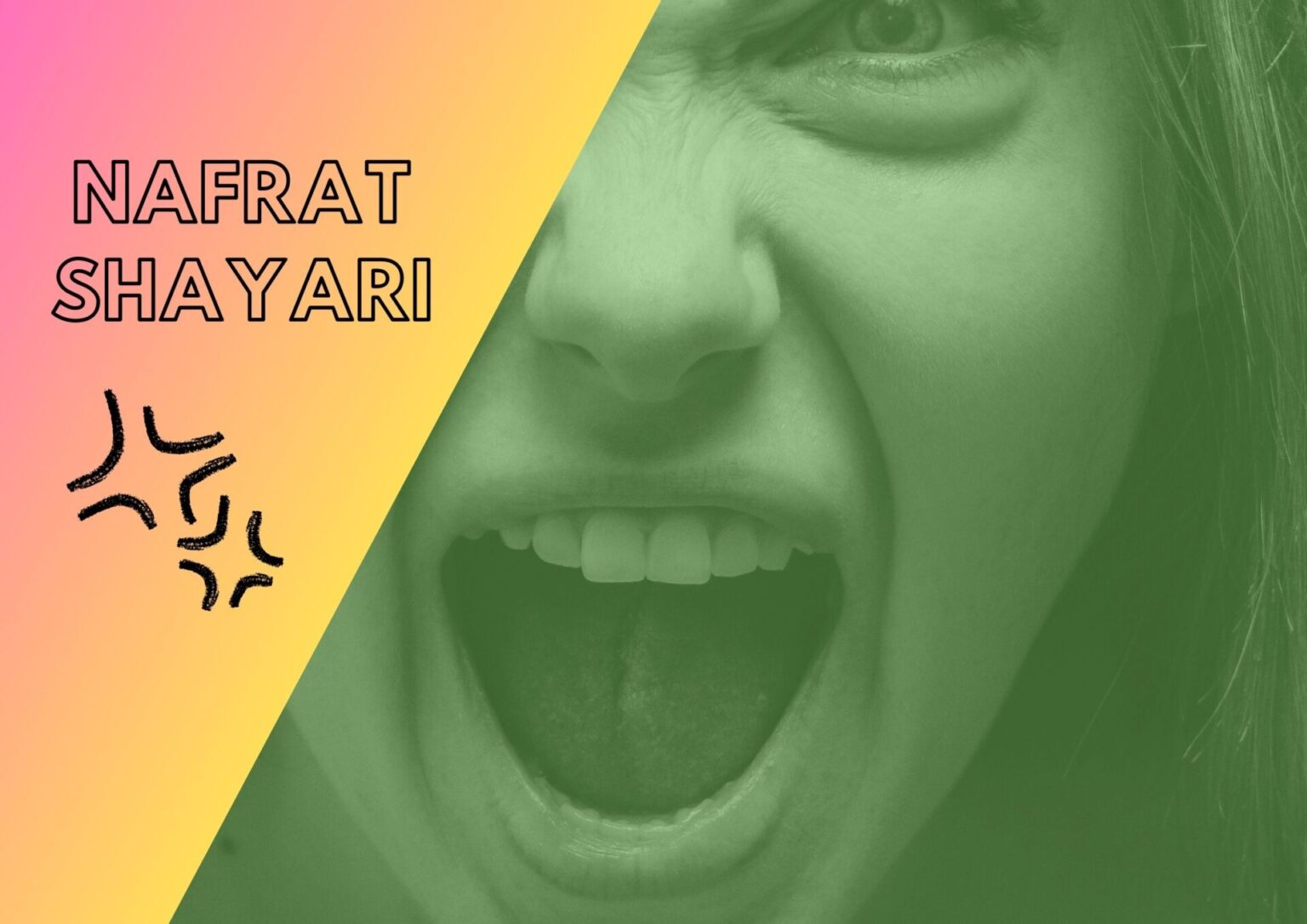 100+ Best Nafrat Shayari in Hindi - Shayari Baba