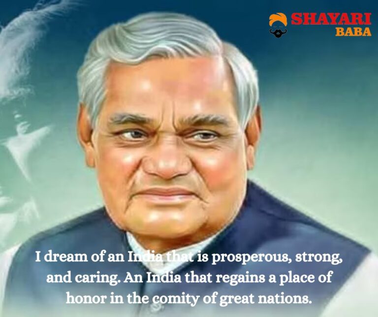 100+ Atal Bihari Vajpayee Quotes - Shayari Baba