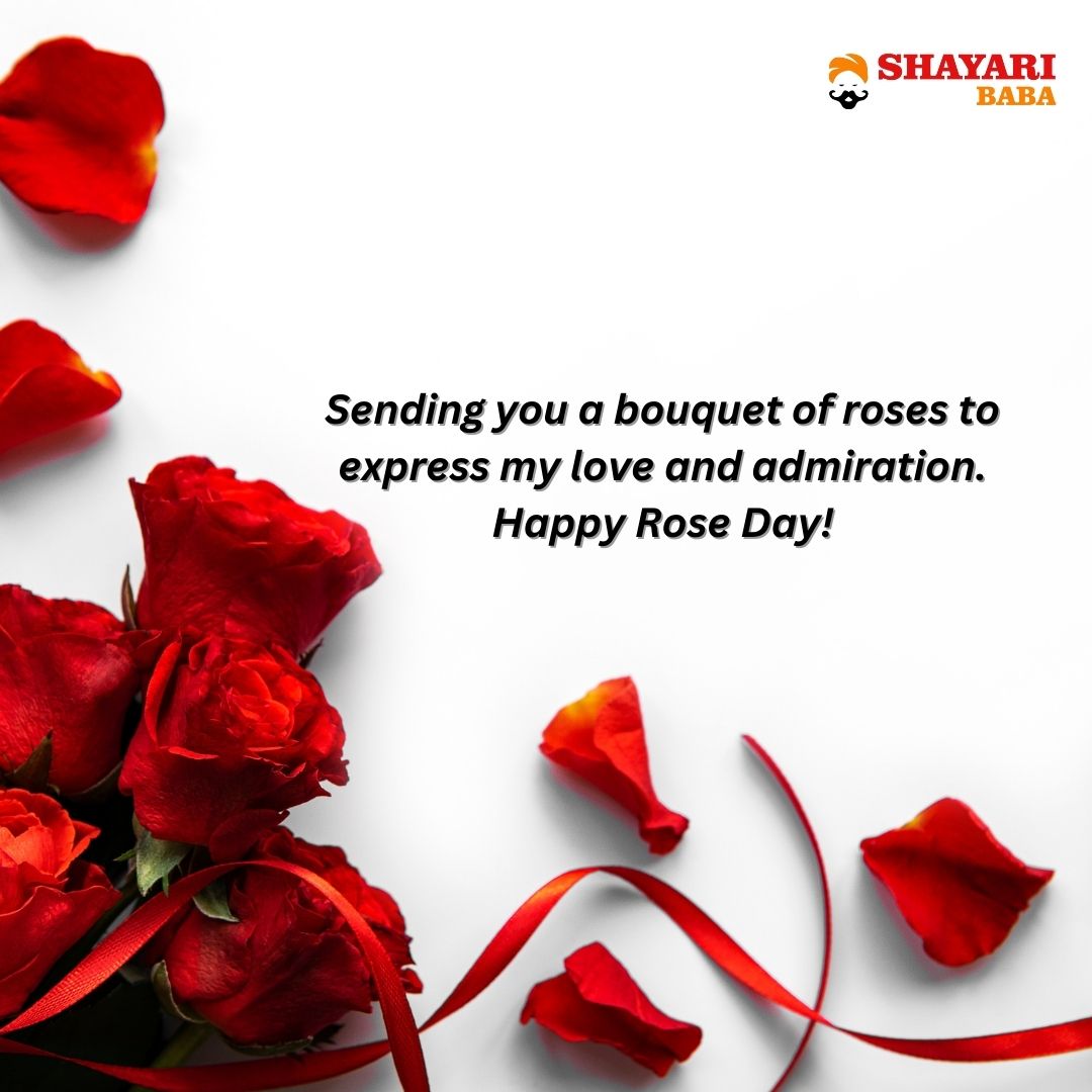 Happy Rose Day 2024 Status - Shayari Baba