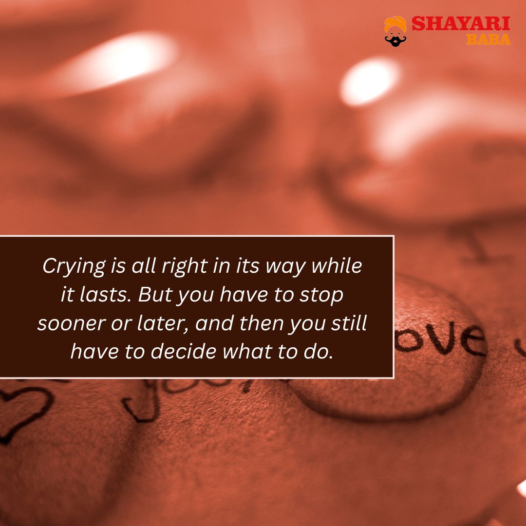 Latest 100+ Crying Quotes in English 2025